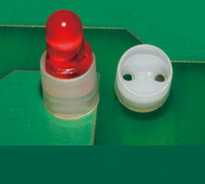 Ø3 2 PIN CYLINDER LED HOLDER LED-3.8