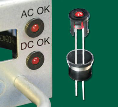 Ø3 2 PIN CYLINDER LED HOLDER CLED-2P