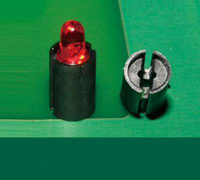Ø3 3 PIN CYLINDER LED HOLDER EEP-15