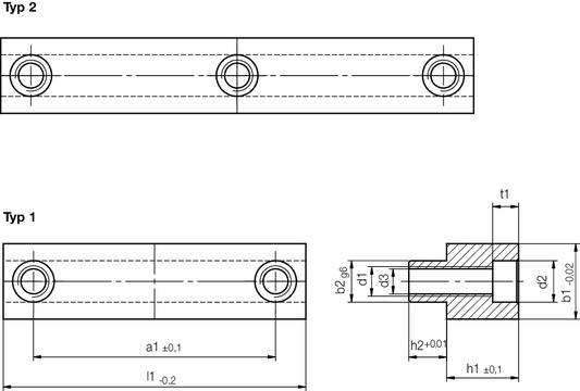 Guide Strip Double Sided Z1852 B1xh1xl1
