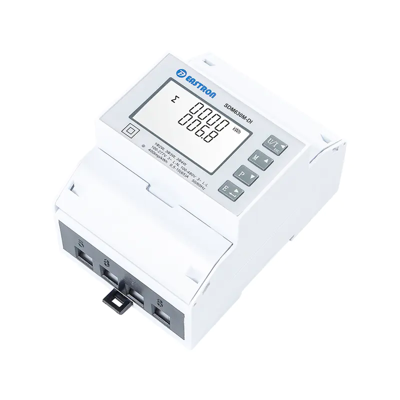 Digital Input RS485 Modbus Din Rail Three Phase MID Energy Meter Eastron SDM630-DI
