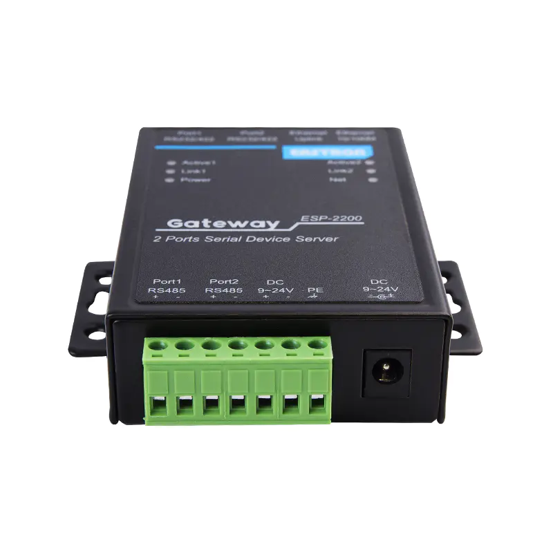 Two RS485/232/422, Two Ethernet ports Serial Server for IOT Solutions Eastron ESP-2200